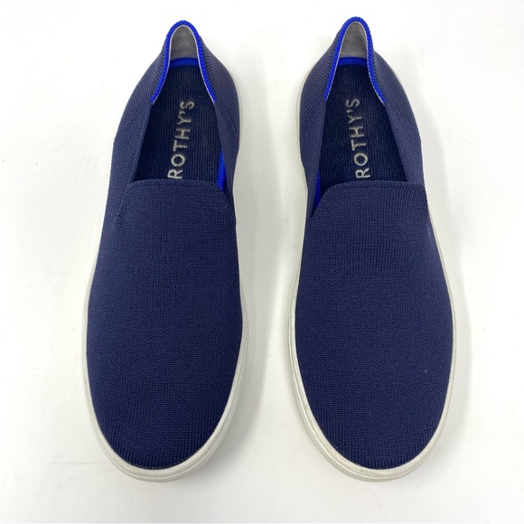 Rothy's | Shoes | Rothys The Original Slipon Sneaker In Navy Blue ...